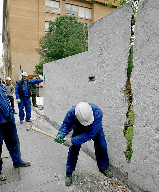 Derribo del muro de la droga | elmundo.es