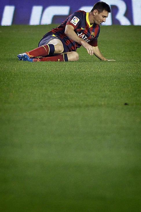 Messi, lesionado en el bíceps femoral de la pierna izquierda | Liga ...