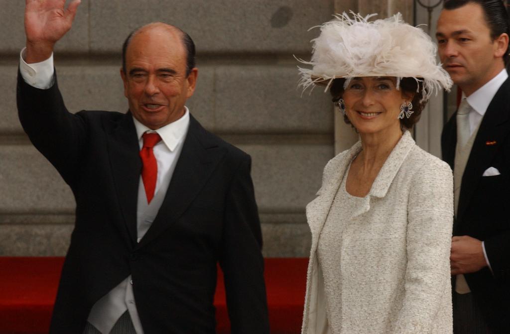 Emilio botín con su esposa paloma o' shea, en la... | Economia | EL MUNDO