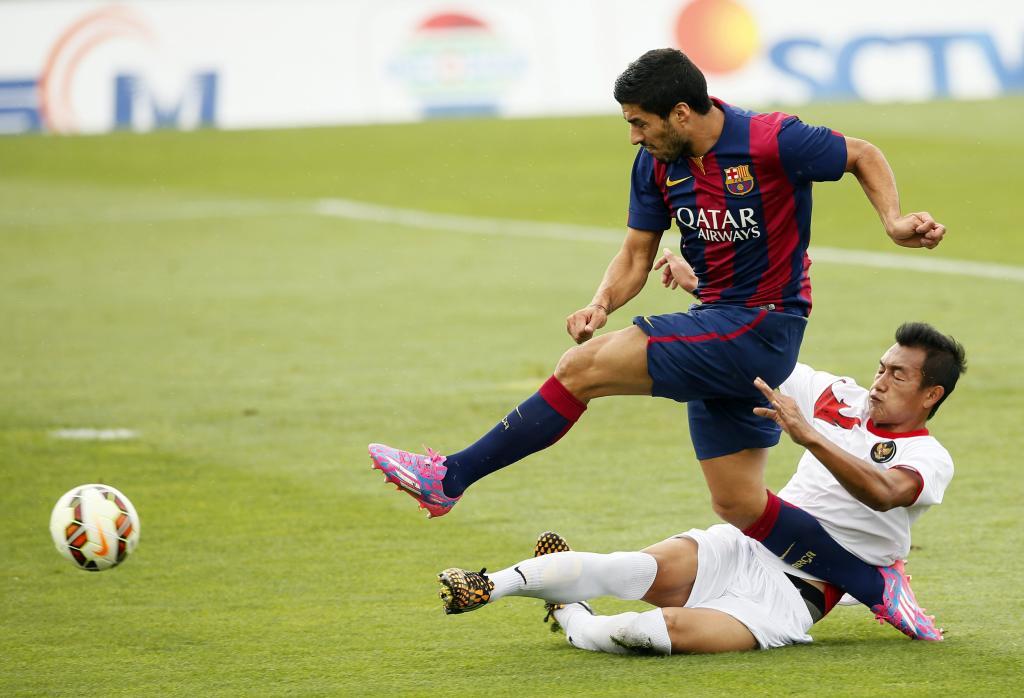 Dos goles de Luis Suárez y estreno de Vermaelen - El Barça B contó con ...