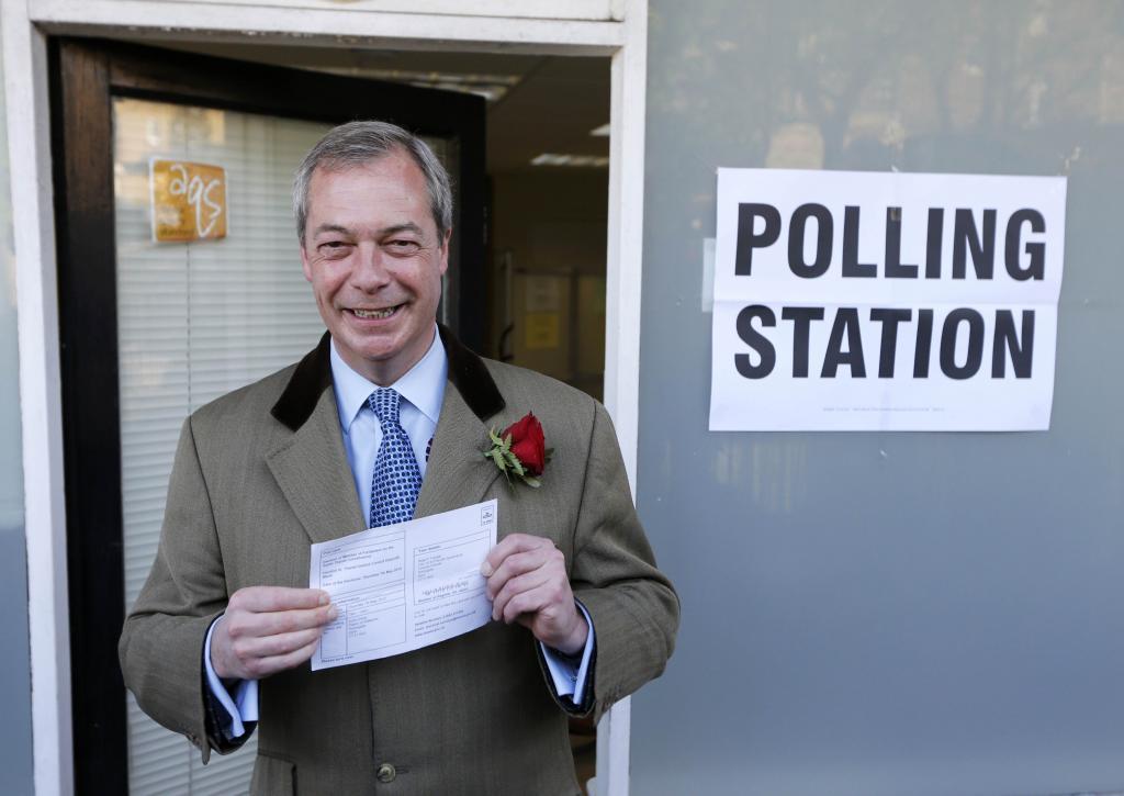 Nick farage, líder de ukip, ha sido de los más... | Internacional | EL ...