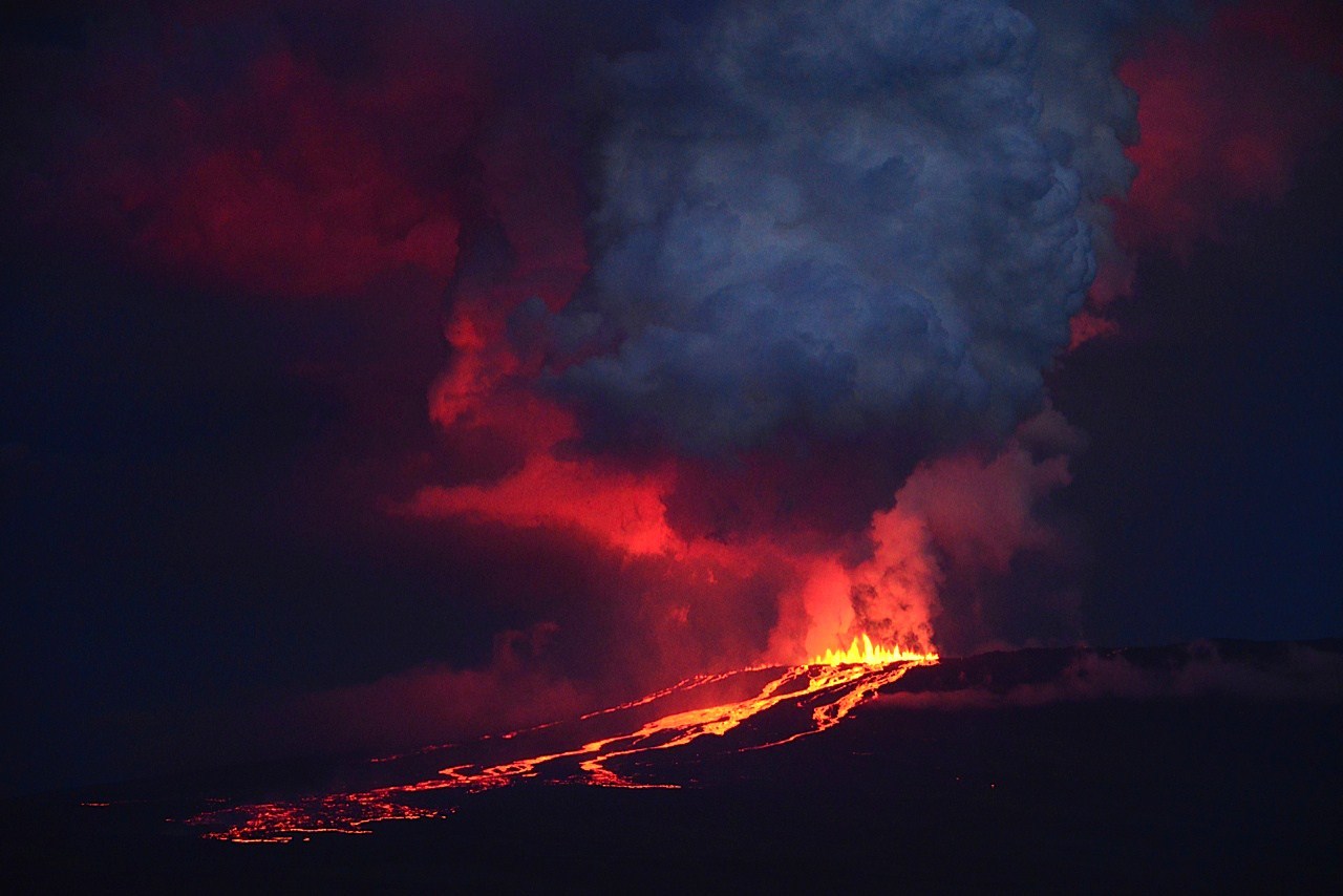 El volcán wolf, en las islas galápagos , en... | Internacional | EL MUNDO