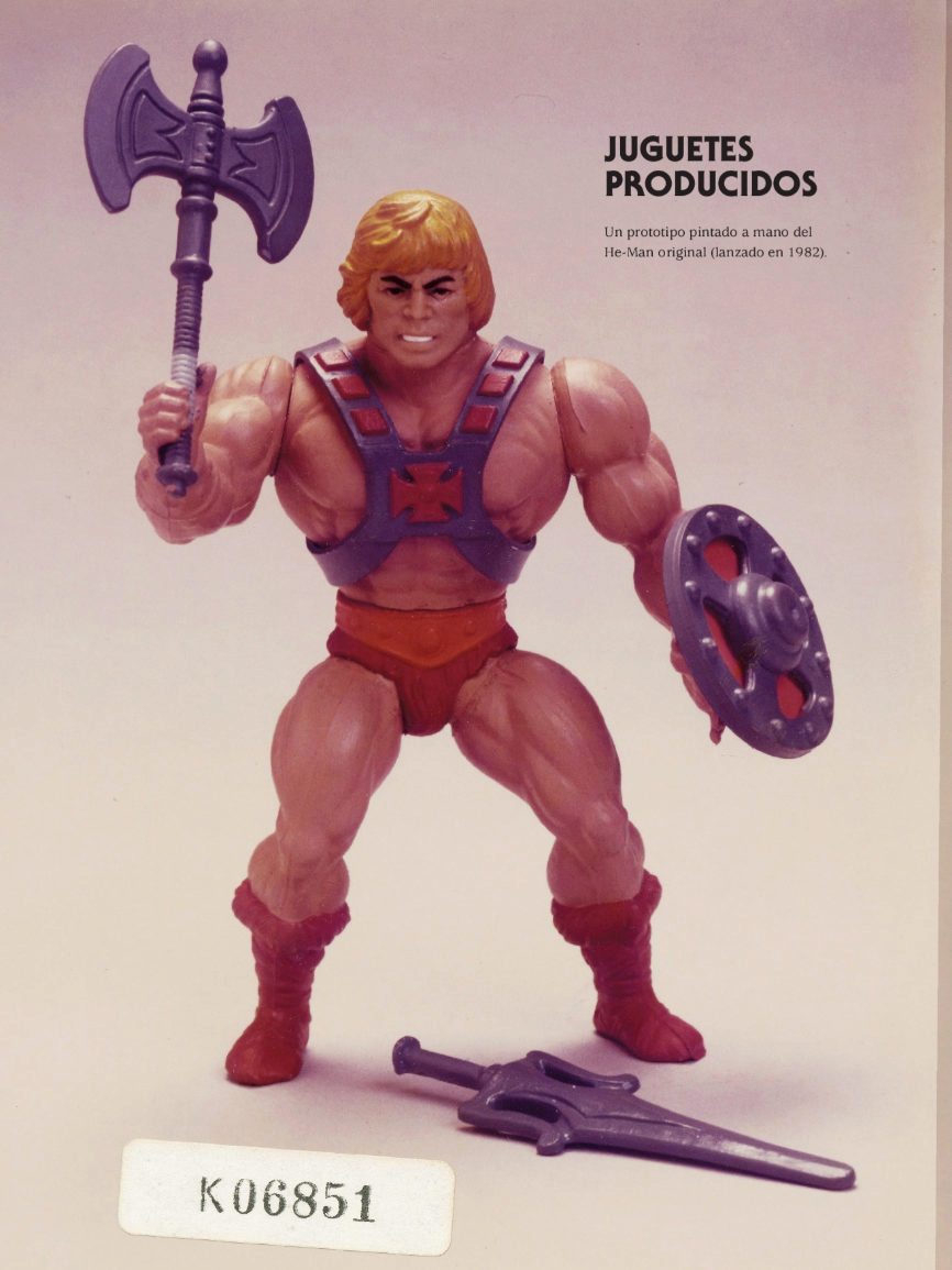 Prototipo pintado a mano del He-Man original. | Cultura | EL MUNDO