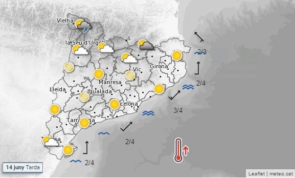 La Generalitat activa la alerta por ola de calor | Cataluña Home | EL MUNDO