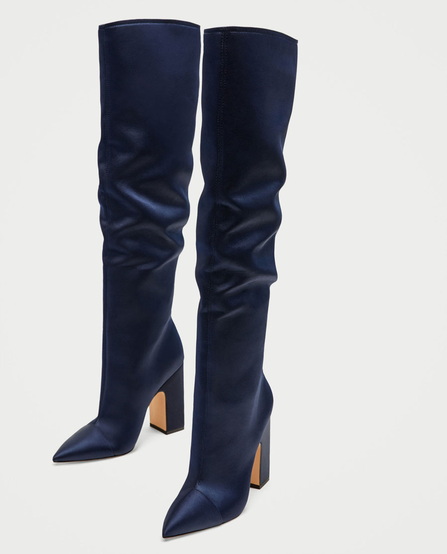 Botas azules XXL, de Zara | Yodona/moda | EL MUNDO