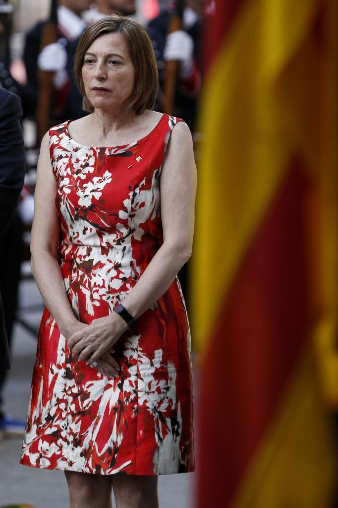 Carme Forcadell, presidenta del Parlament, también ha asistido a los ...