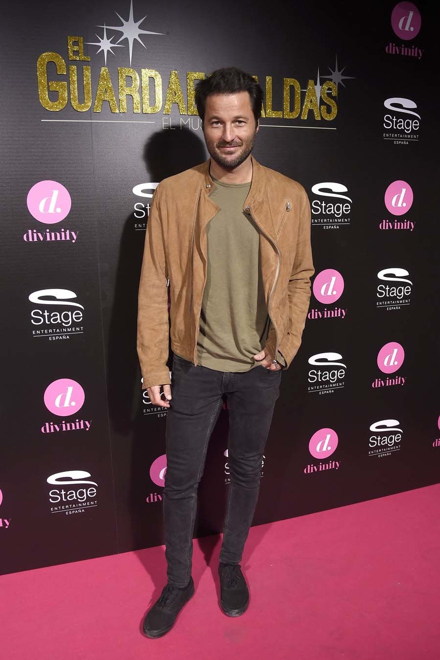 El actor Fernando Andina, en el estreno del musical 'El guardaespaldas ...