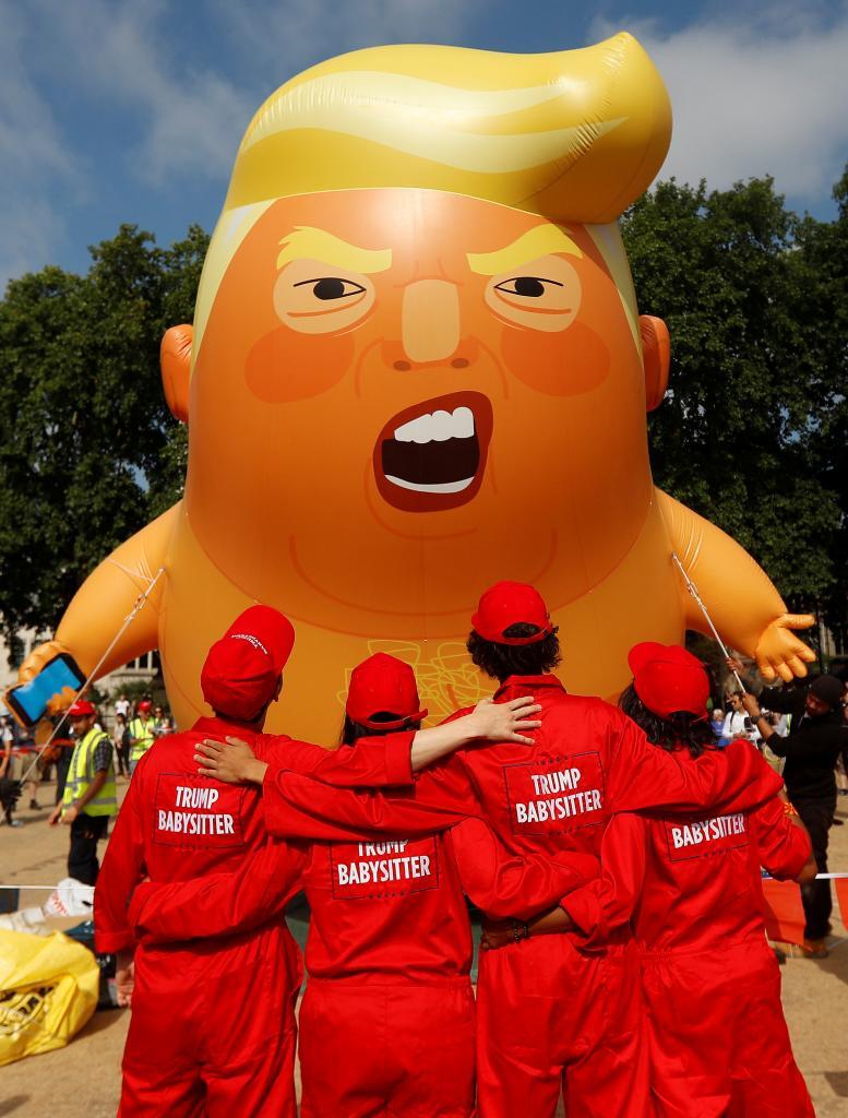Un 'bebé Trump' contra el presidente | Internacional