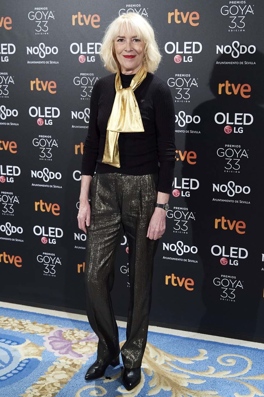 Susi Sánchez en la cena de nominados de los Premios Goya 2019 | Moda ...