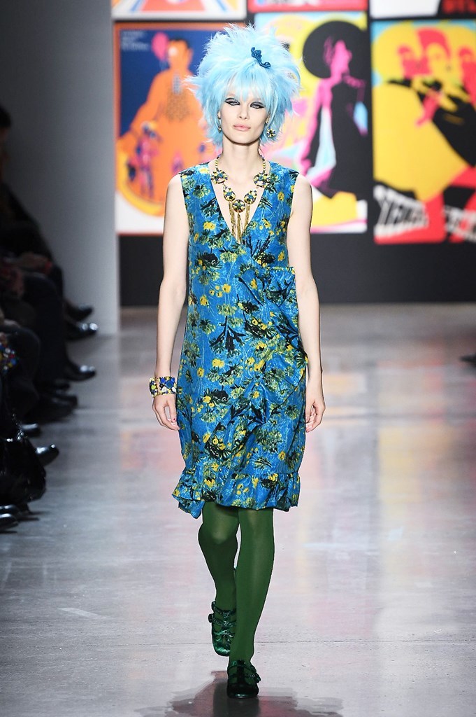 Desfile de Anna Sui · Semana de la moda de Nueva York · Colección otoño ...