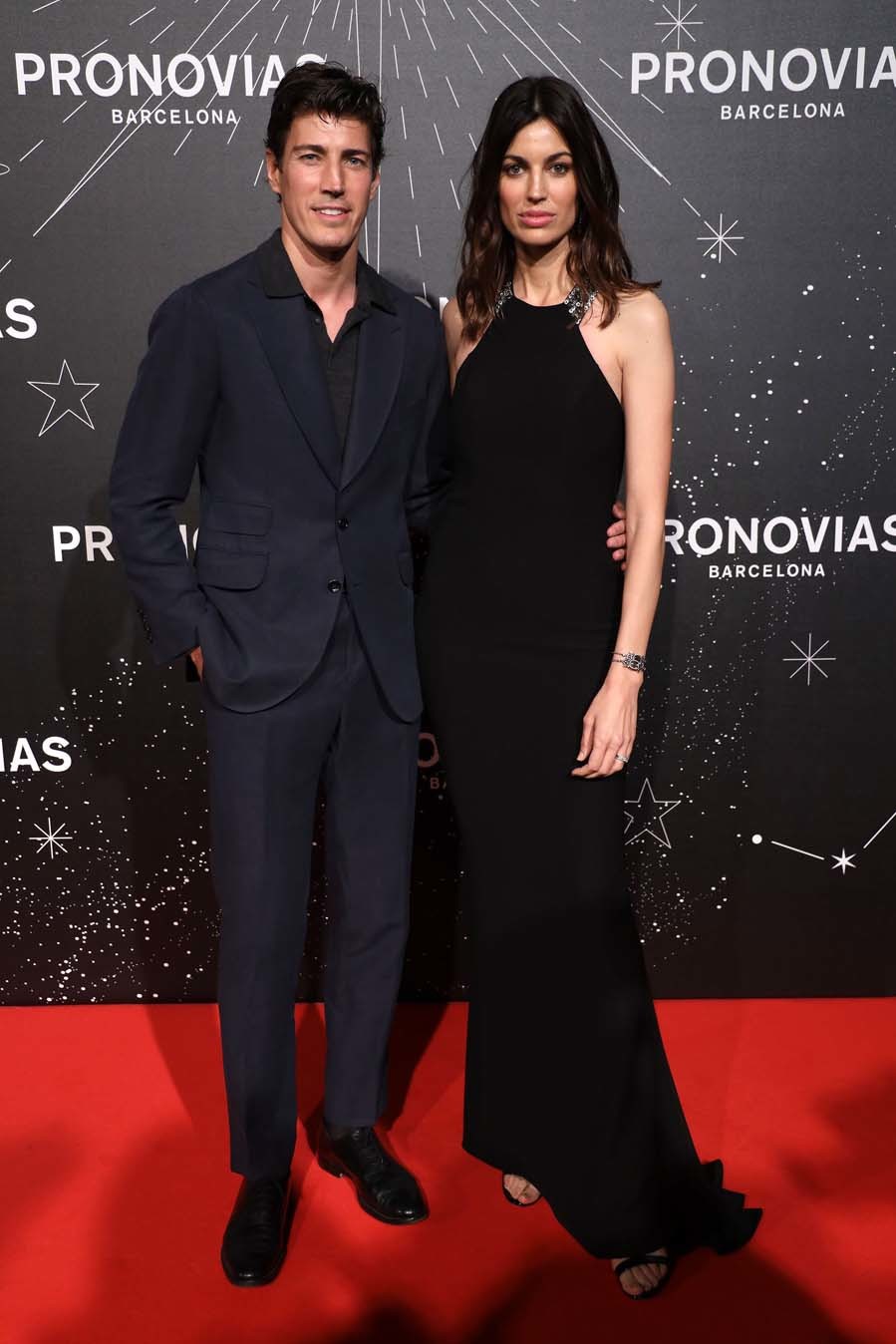 Oriol Elcacho y Davinia Pelegrí en el desfile de la colección Atelier ...