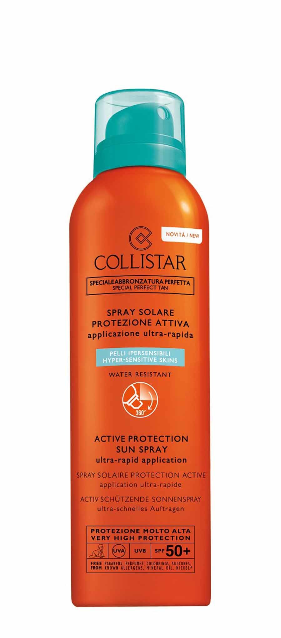 Collistar Spray Solare SPF 50+ - Protectores solares para un bronceado ...