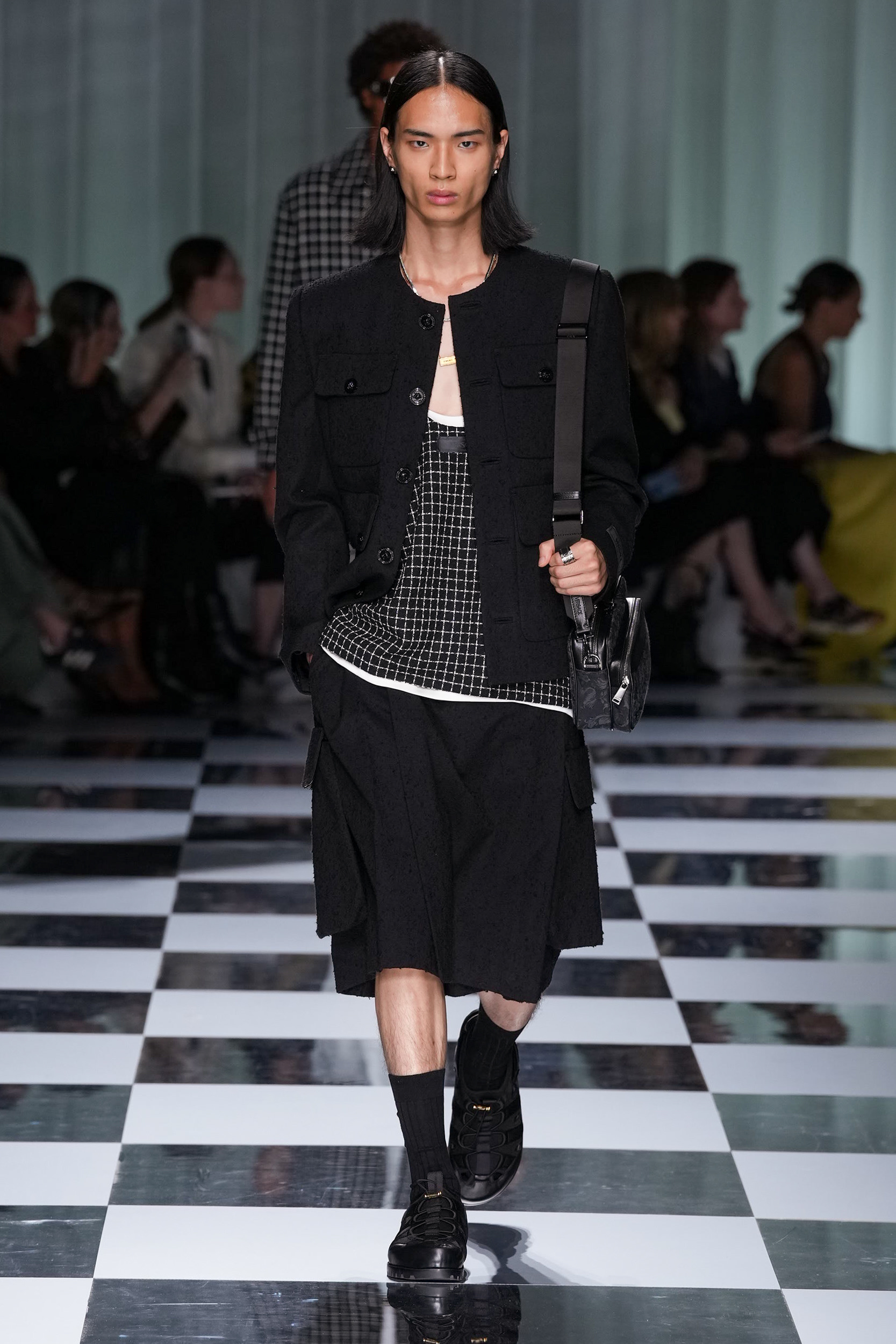 Semana de la Moda de Milán: desfile de Versace de primavera-verano 2024 ...