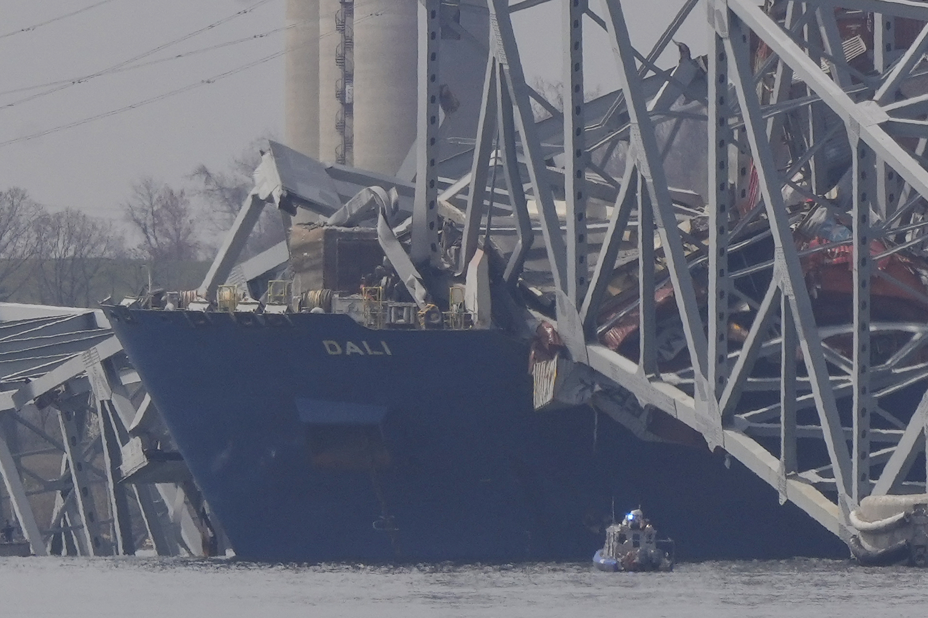 Dali, el gigantesco buque que ha derribado el puente de Baltimore, ya ...