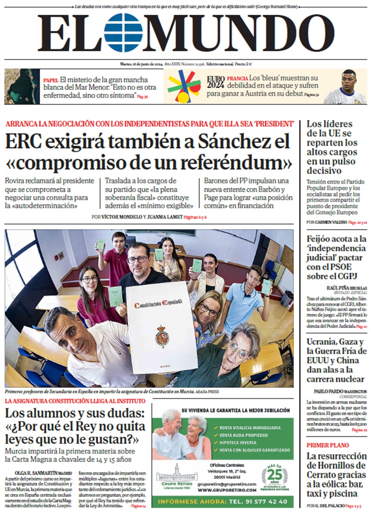 Portada EL MUNDO hoy - Edición impresa - Página 5 | EL MUNDO