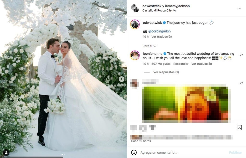 La boda de Ed Westwick - Foto 19 de 20