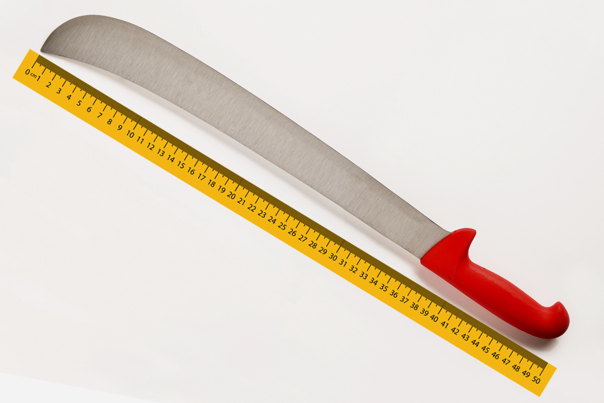 El machete, 50 centímetros de filo por sólo 25 euros, la letal arma de ...