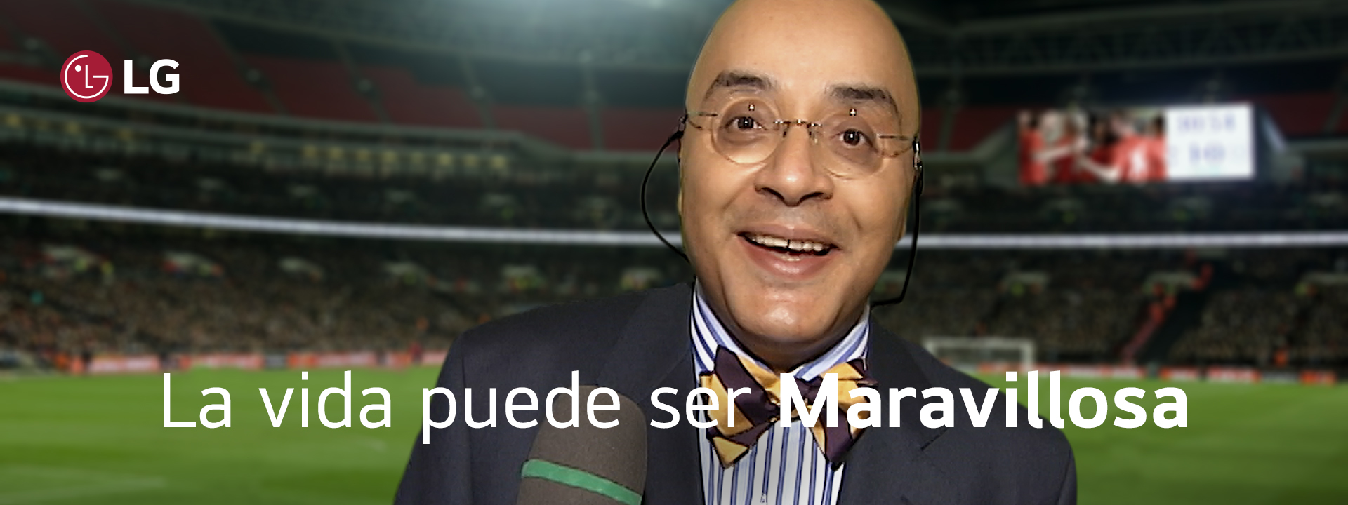 ¡La vida puede ser maravillosa! El homenaje de LG a Andrés Montes, la ...