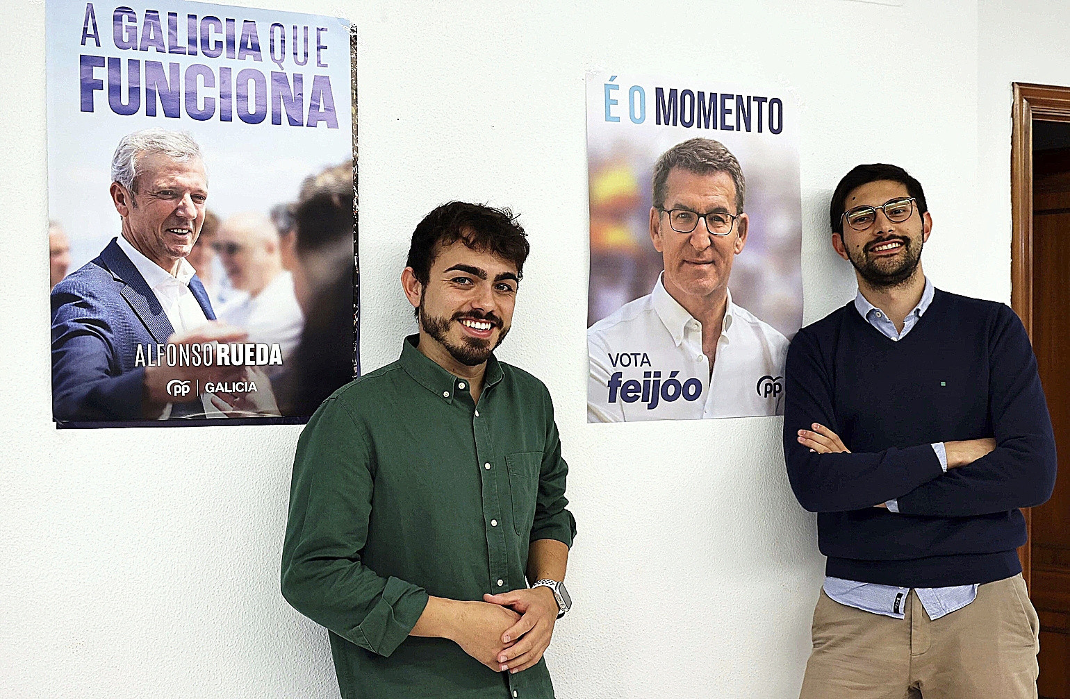 Los famosos "mozos de Arousa" de la tele... y de la política: Raúl y ...