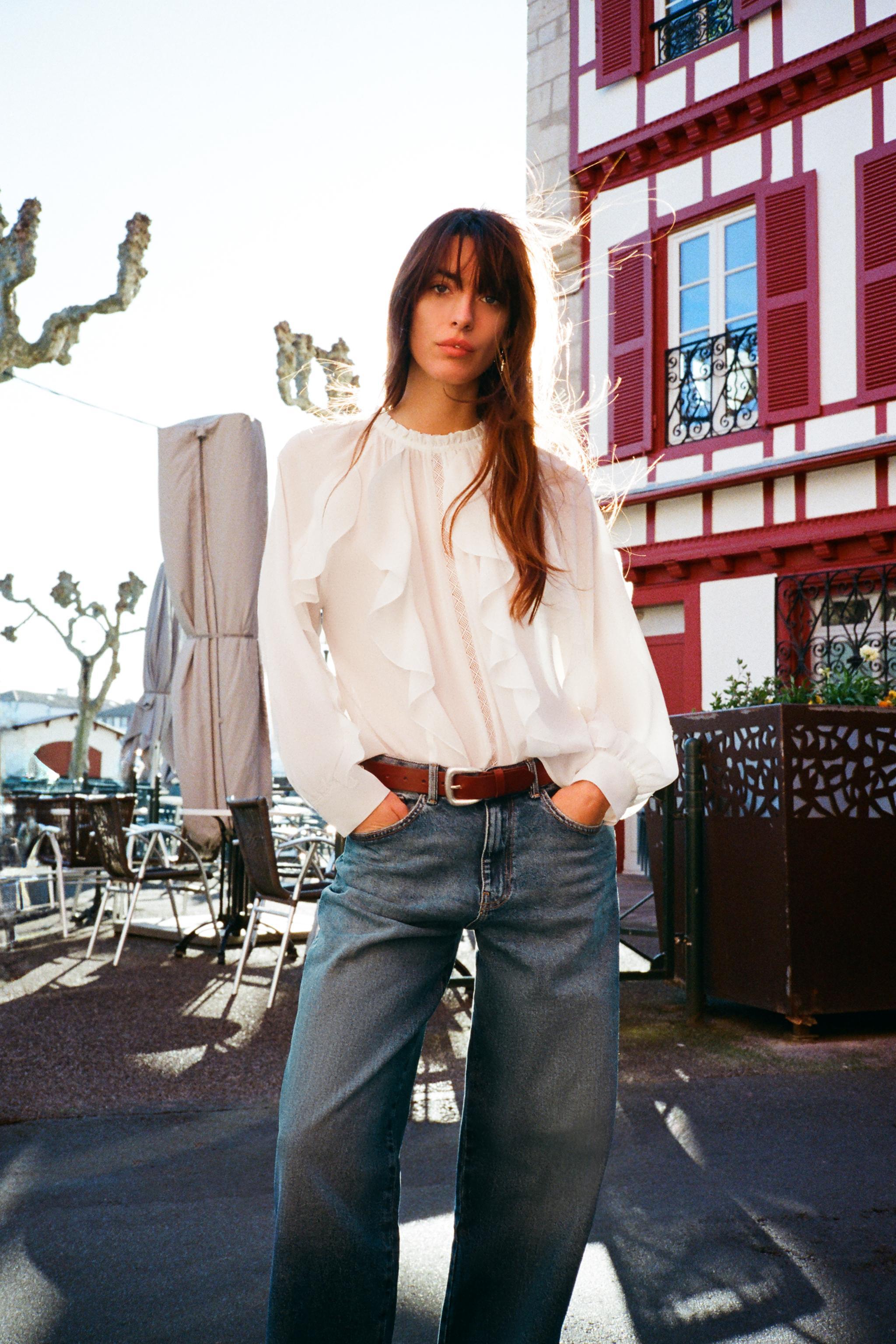 10 blusas de la nueva colección de Zara y Mango para destacar esta ...