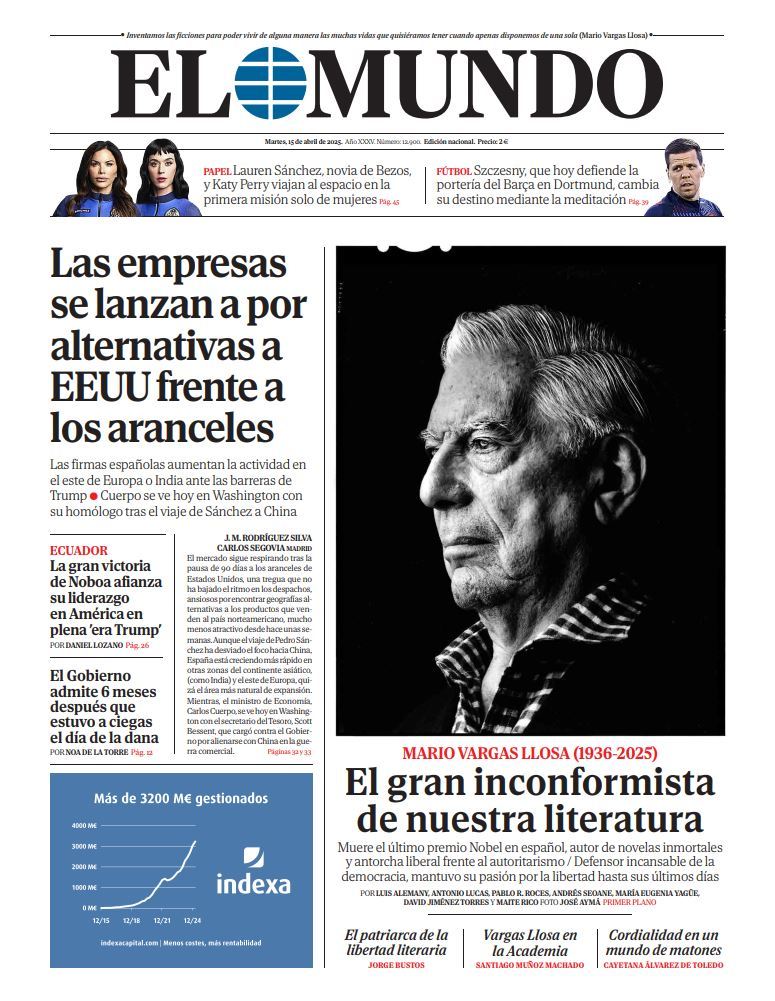 Portada EL MUNDO hoy - Edición impresa | EL MUNDO