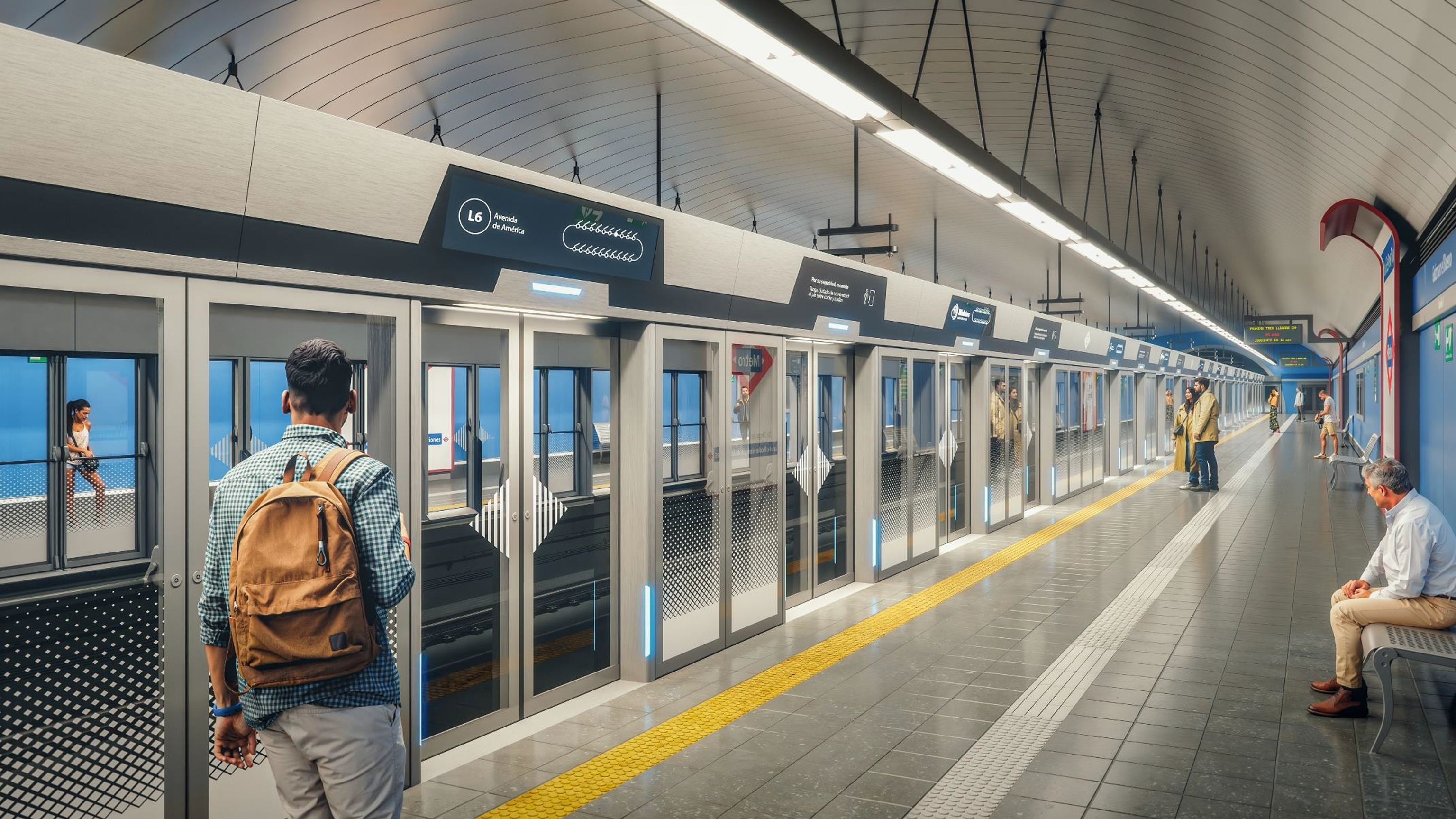 El Metro del futuro llega a Madrid en 2027 con la renovación integral ...