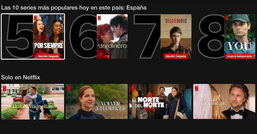 La serie española estrenada hace ocho años que está entre lo más visto ...