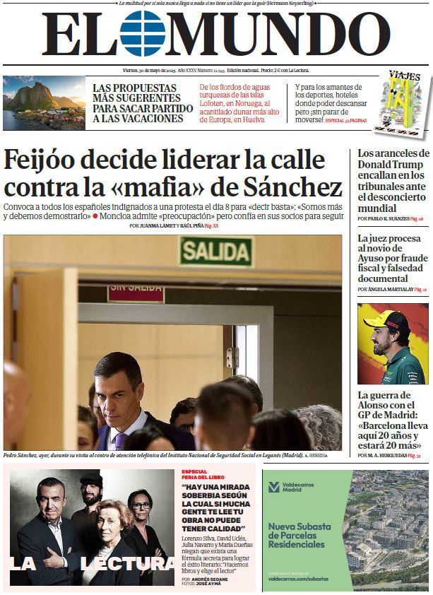 Portada EL MUNDO hoy - Edición impresa | EL MUNDO