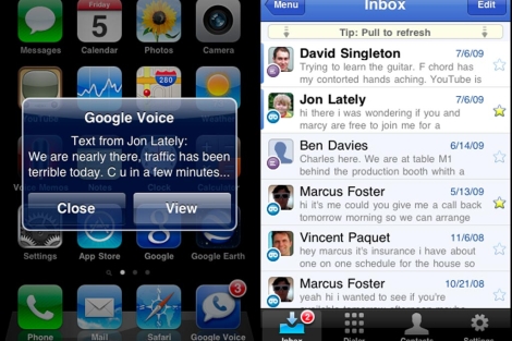 Google Voice, disponible para iPhone | Navegante | elmundo.es