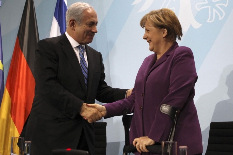 Netanyahu y Merkel se alían contra una proclamación unilateral ...