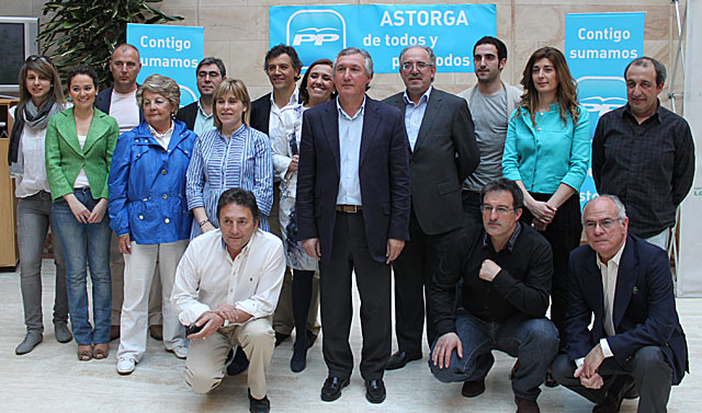 El PP de Astorga repite lista 'para dar continuidad' a su proyecto ...