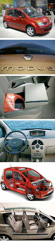 El Renault Modus, en primicia mundial