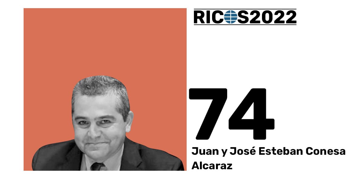 Juan y José Esteban Conesa Alcaraz. Los más ricos de 2022 en España